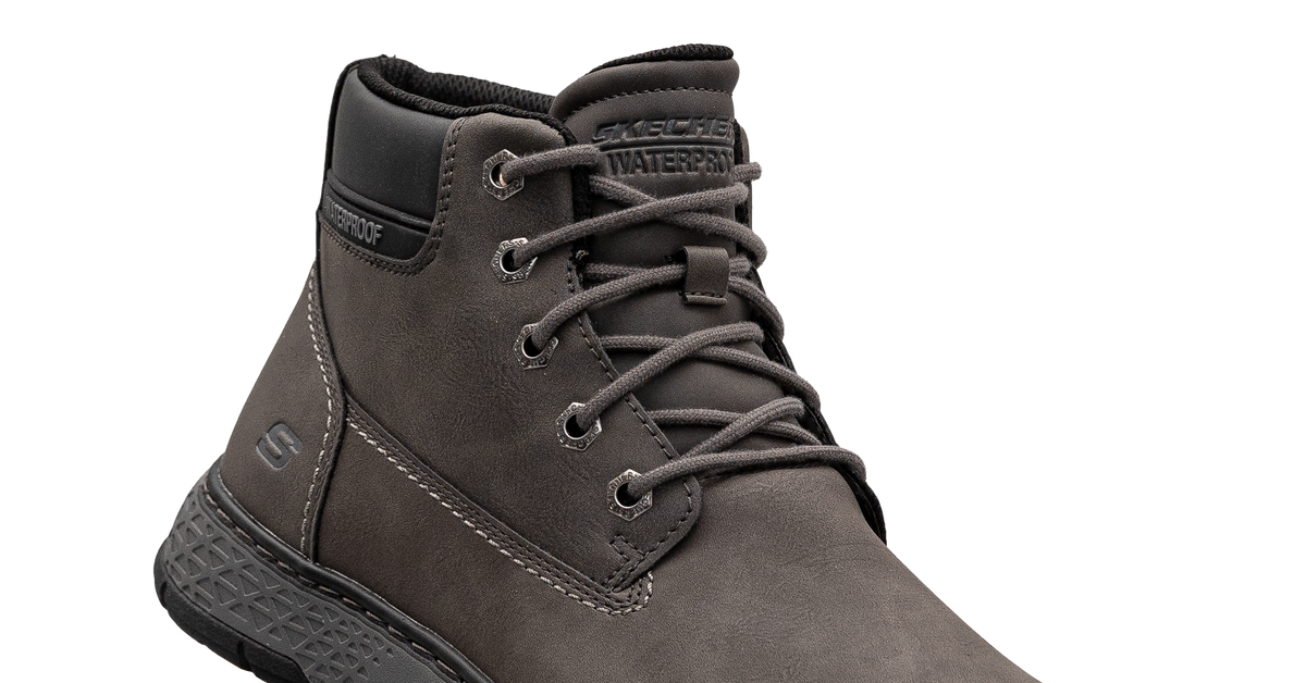 Skechers - garlan deno - Gris foncé - 205235 – Club Chaussures